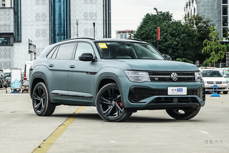 大众途昂X图片】_2023款 530 V6 四驱青云限定版_旷野青_外观_搜狐汽车网